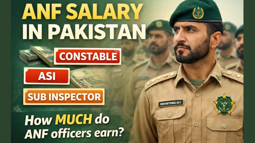 ANF Salary in Pakistan Constable ASI and Sub Inspector (2026 Pay slip ...